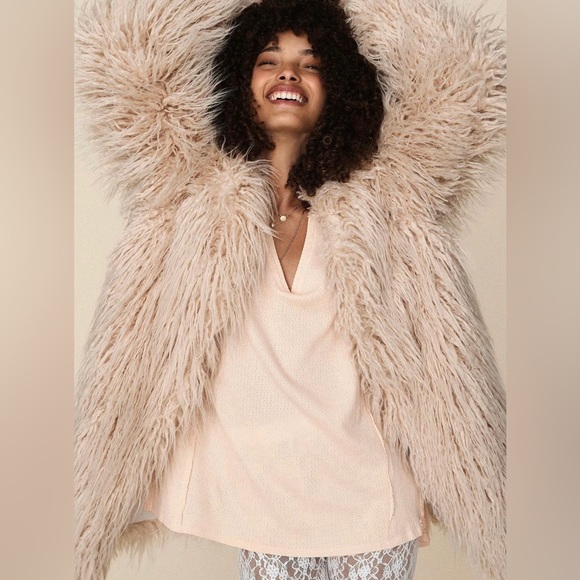 Free People | Jackets & Coats | Free People Renata Fur Coat | Poshmark